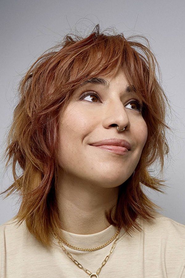 Retro 70s Short Shag Haircuts Trending in 2025