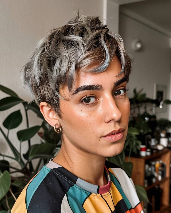 15+ Effortlessly Cool Enby Haircuts to Try in 2025