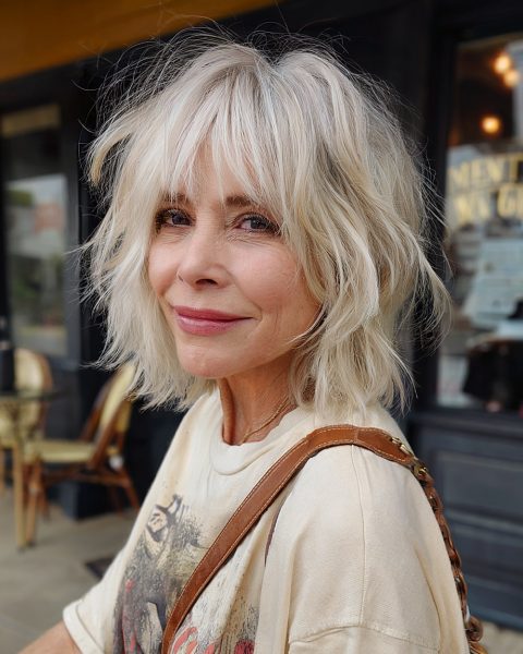 20+ Youthful Shaggy Hairstyles Women Over 50 Are Wearing in 2026