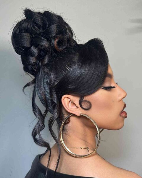 27 Beautiful Updos for Black Women