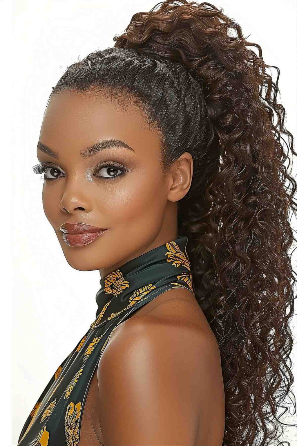 25 Cutest Ways to Style a Curly Ponytail