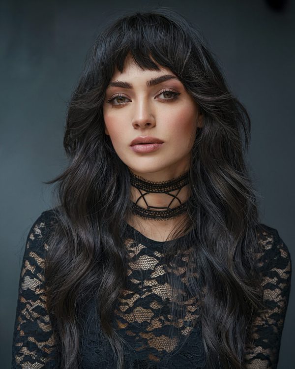 20+ Goth Haircuts for Long Hair That’ll Be Everywhere in 2026