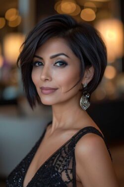 25 Prettiest Ways to Get a Pixie Bob with a Side Part