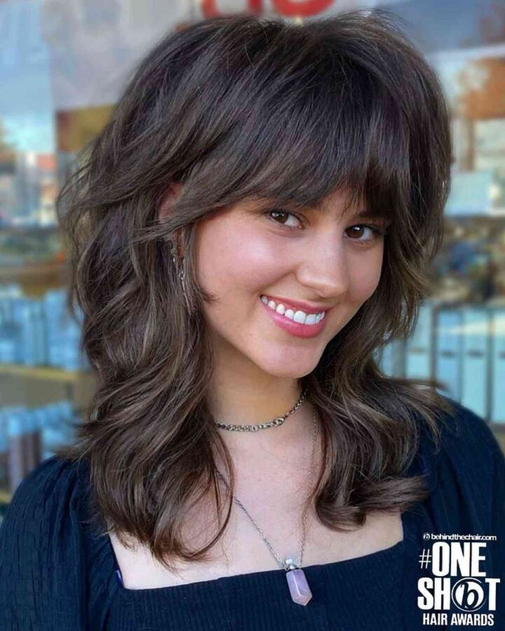43 Chic Choppy Bangs for Women