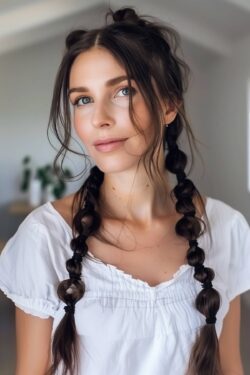 25 Fun Ways to Get "Bubble" Braids in 2025
