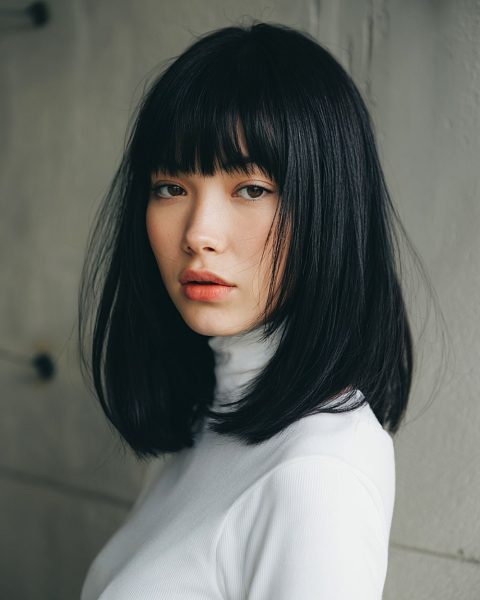20+ Chic Ways Women Are Styling Full Bangs in 2025