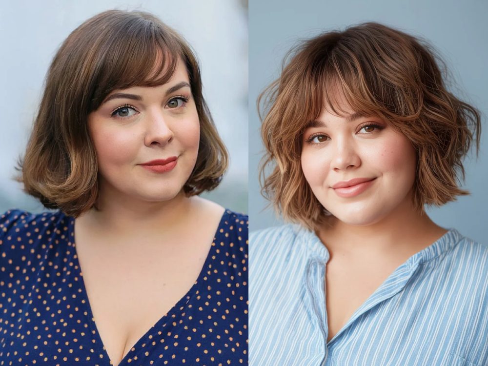15 Best Haircuts That Flatter Round Faces Perfectly