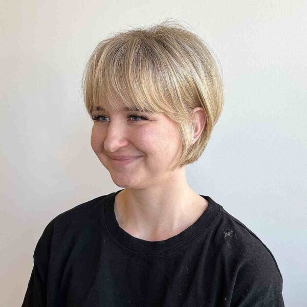 Ditch Your Long Hair: 15 Chic Chin-Length Haircuts with Bangs