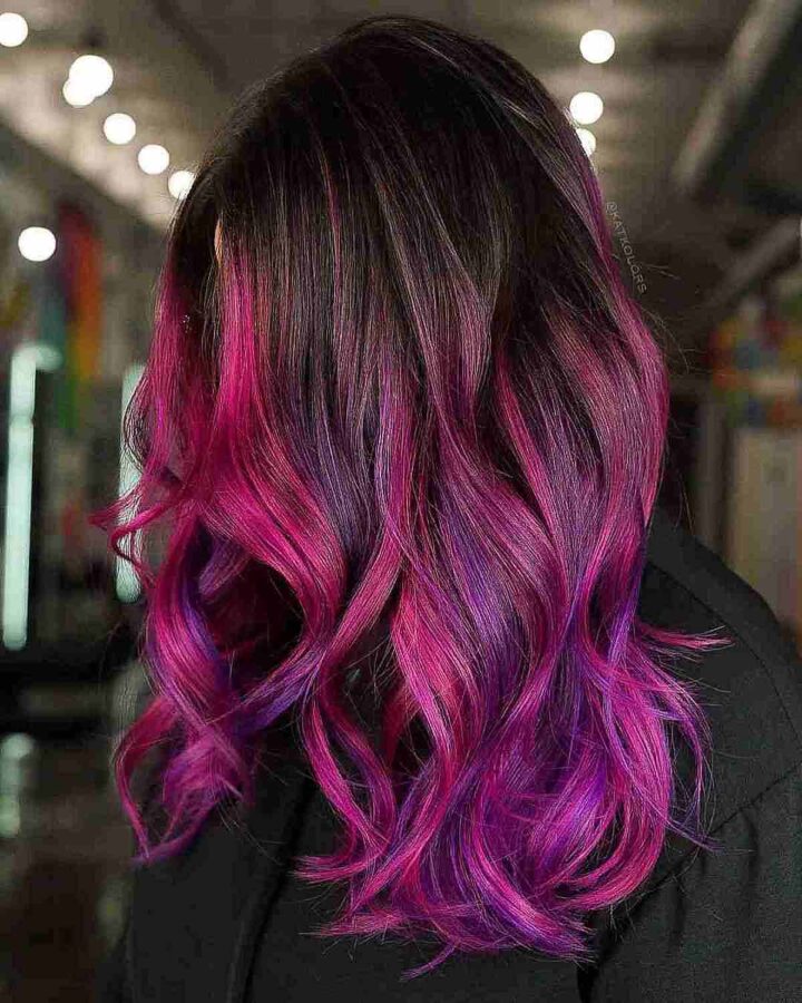 29 Pink and Purple Hair Color Ideas Trending Right Now