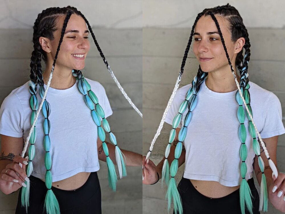 25 Electric Hairstyles for a Rave Party