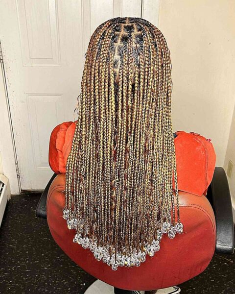 Knotless Braids with Beads: 32 Coolest Ideas for 2023
