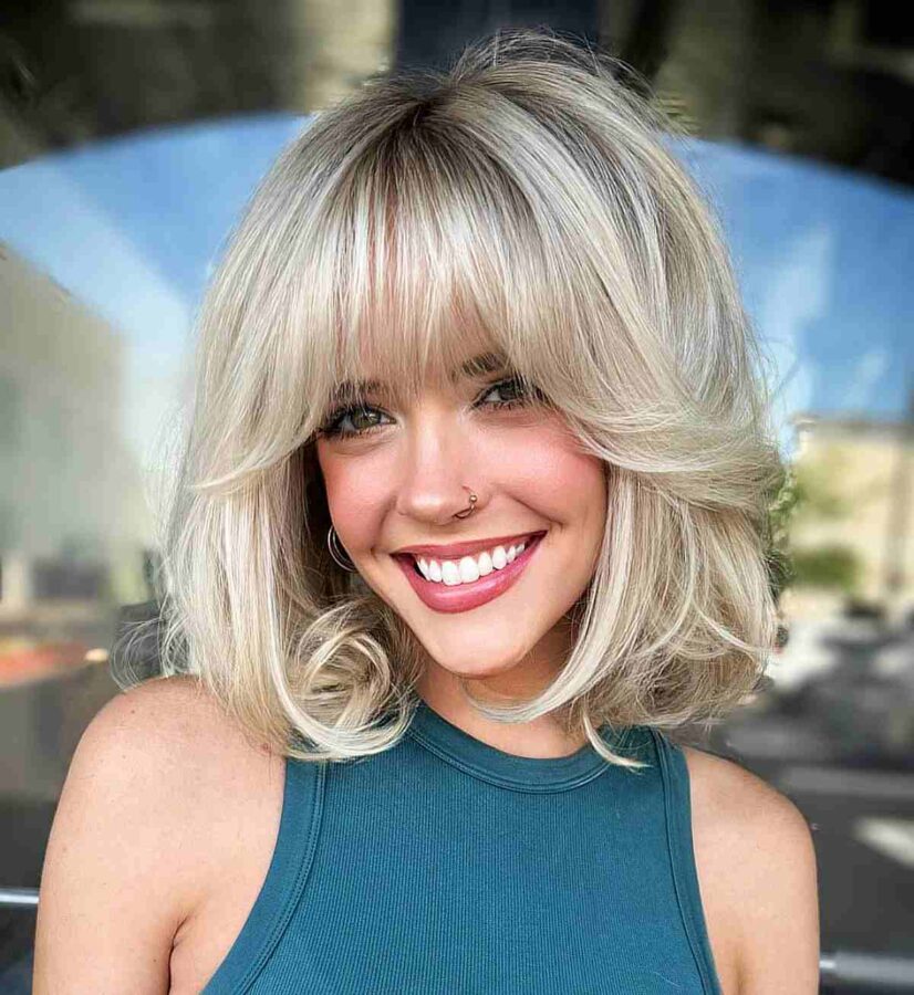 50 Inspiring Long Layered Bob Haircuts and Hairstyles