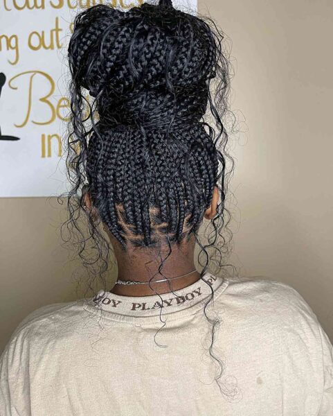 30 Hottest Knotless Box Braids Hairstyles Women of Color Are Getting in ...