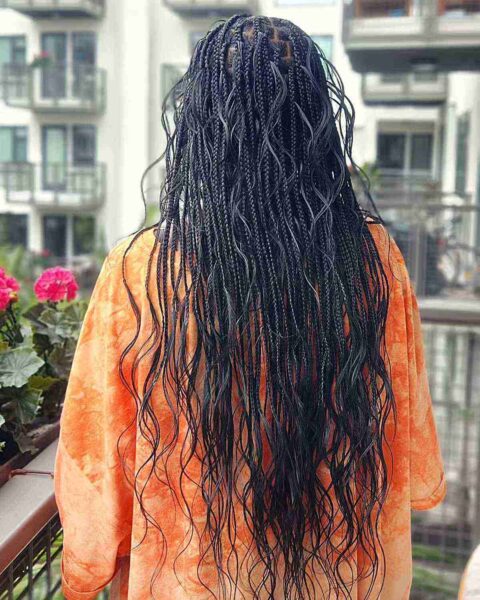 25 Boho Knotless Braids That Are Hot Right Now