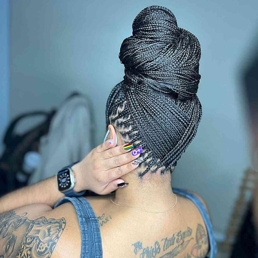 The Braided Bun Is Making a Comeback: Here are 35 Examples That Prove It