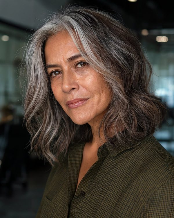 Cómo Llevar el Cabello Blanco Después de los 60 y Verte Radiante Cada ...