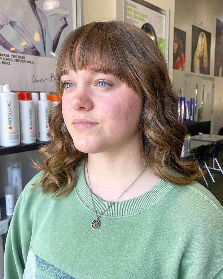 Balayage with Bangs: 25 Coolest Ways to Get Hand-Painted Hair Colors ...
