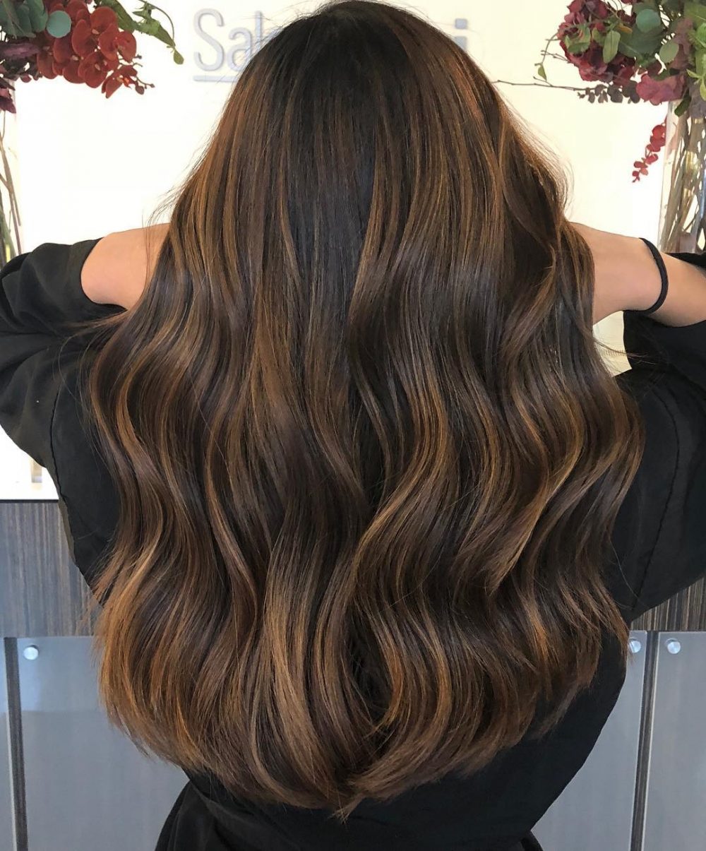 Highlights For Dark Hair And Brown Skin