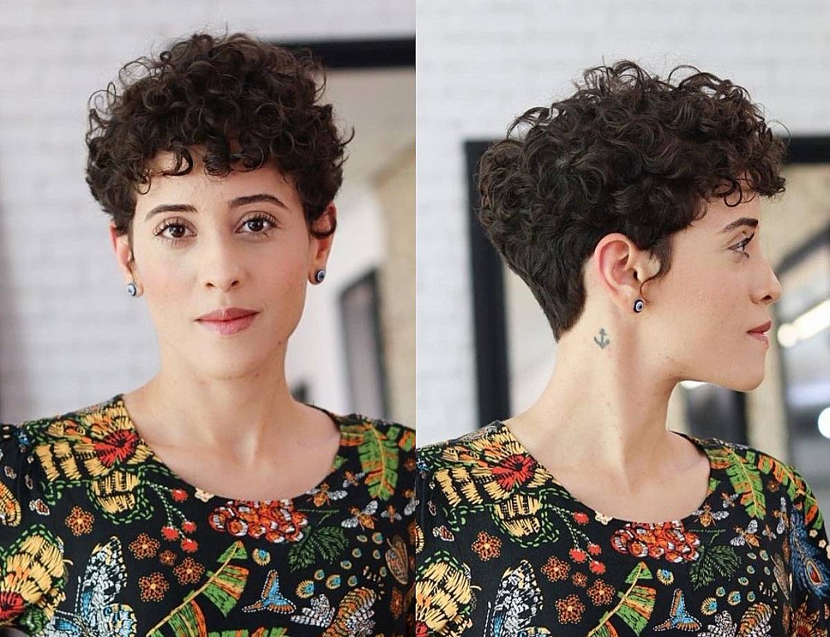38 Cutest Curly Pixie Cut Ideas & How to Choose A Flattering One