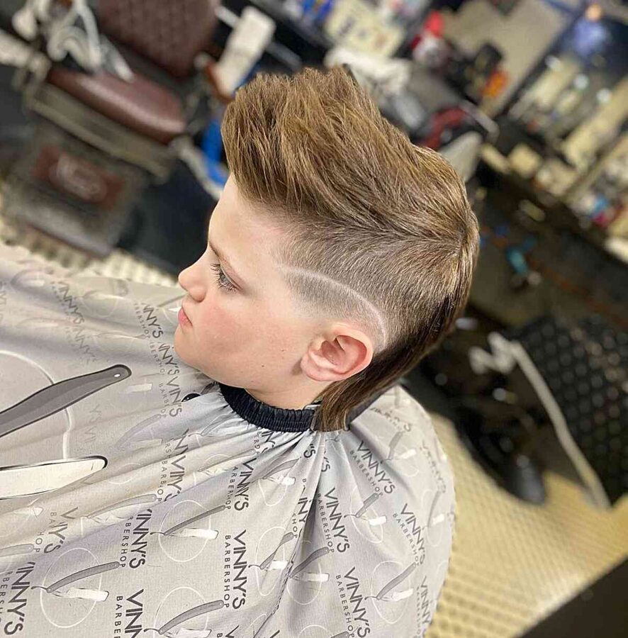 25 Coolest Undercut Haircuts for Little Boys