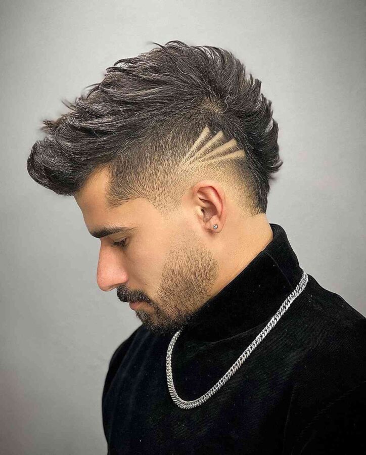 21 Trendy Faux Hawk Fade Haircuts for Men in 2025