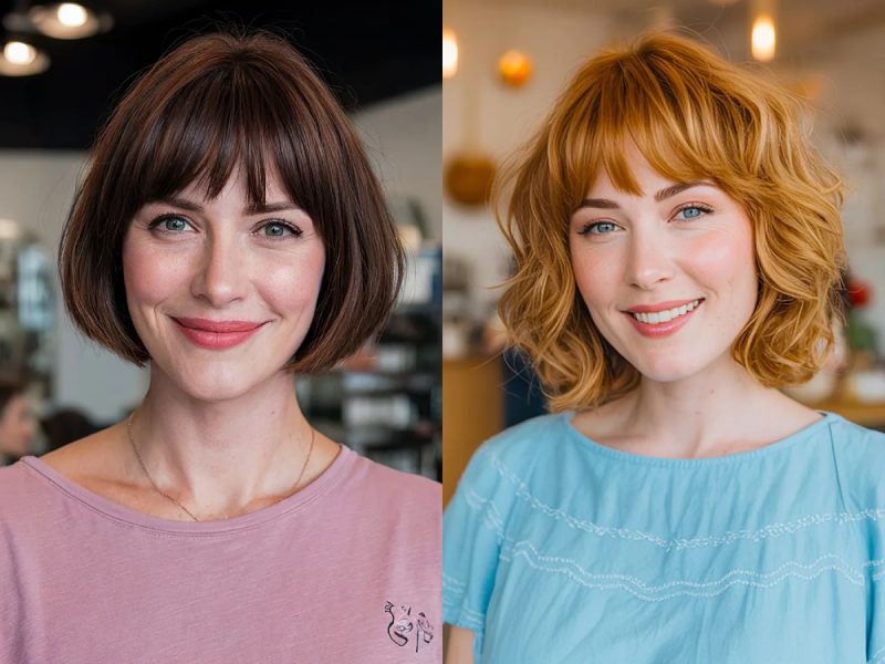 50 Beautiful Bobs with Bangs Inspiration You'll Want to Try in 2026