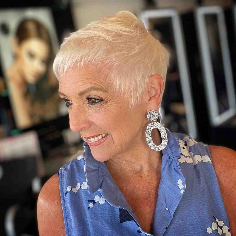 25 Perfect Pixie Haircuts for Women Over 70 to Pull Off