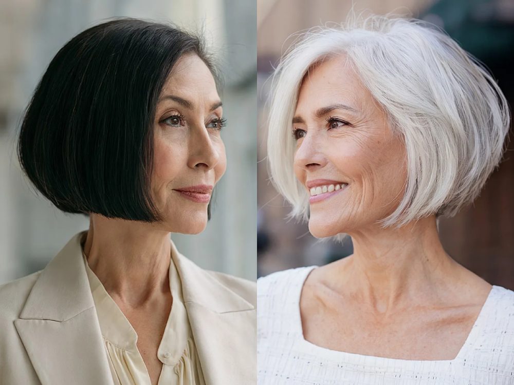 50 Gorgeous Chin-Length Bobs for Women Over 60
