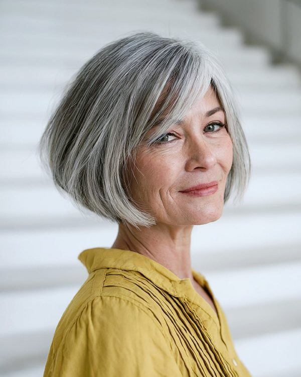 20+ Best Inverted Bob Hairstyles for Women Over 60 in 2026