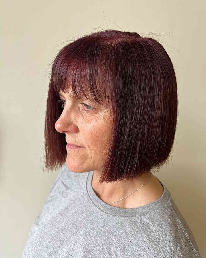 40 Stunning Chin-Length Hairstyles Every Woman Over 60 Should Try