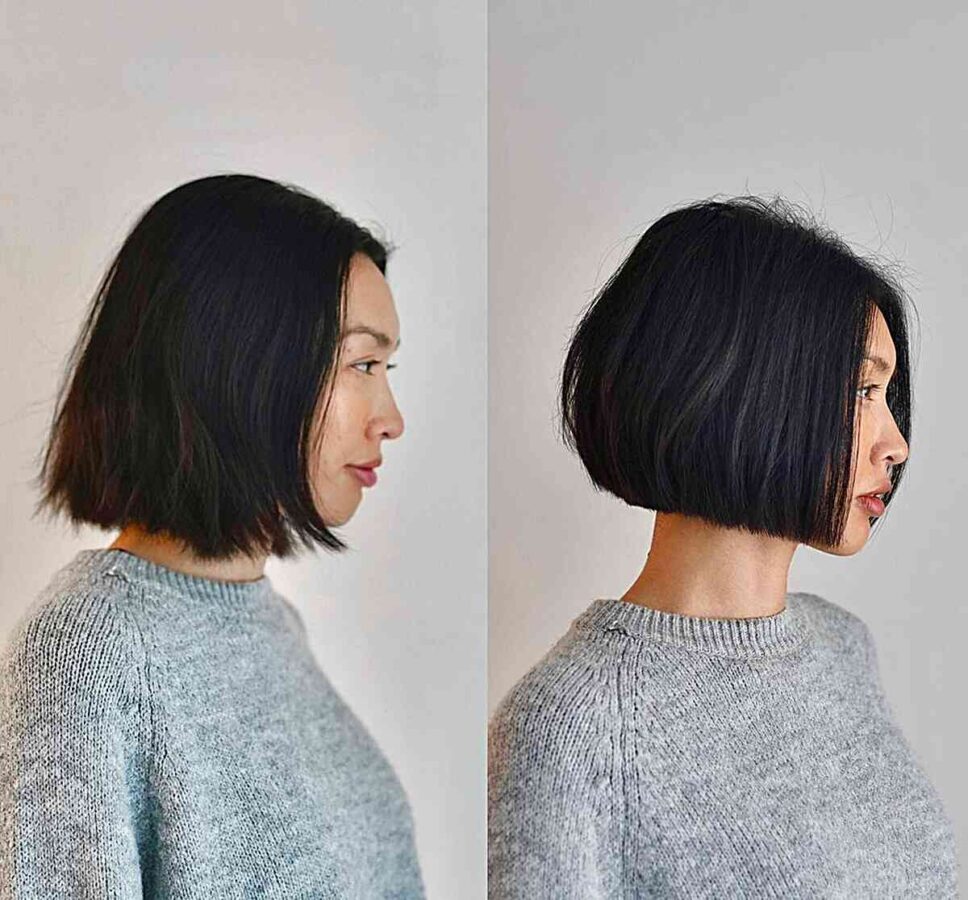 56 One-Length Bob Haircut Ideas for a Sleek Look