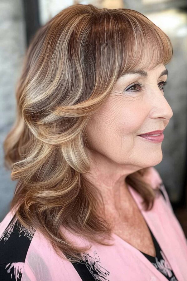 Top 16 Fall Hair Colors for Women Over 70 in 2025