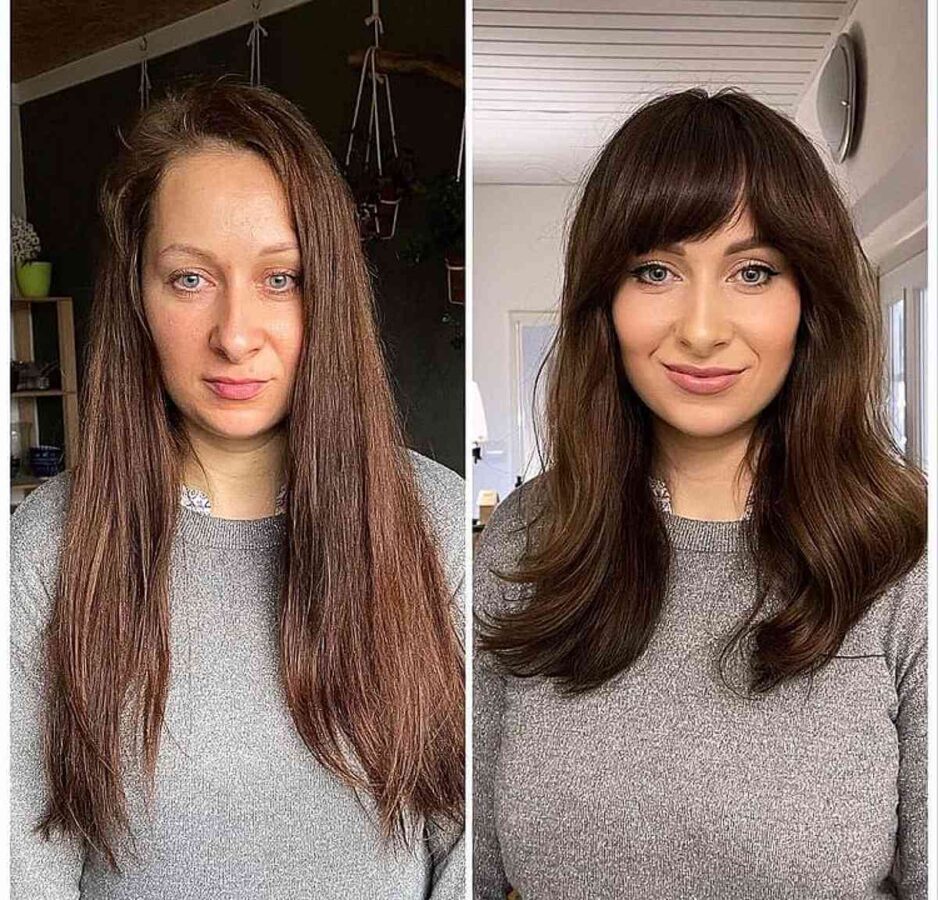 The Best Hairstyles for Long Faces to Appear More Balanced