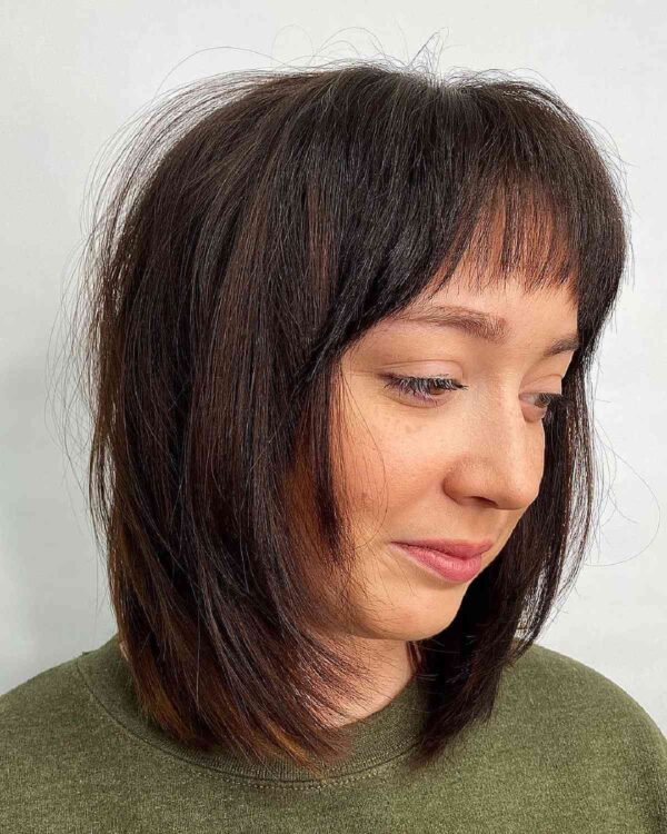 34 Chic Choppy Bangs for Women
