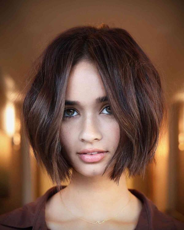 41 Choppy Layered Bobs for Thick Hair to Be Less Poofy