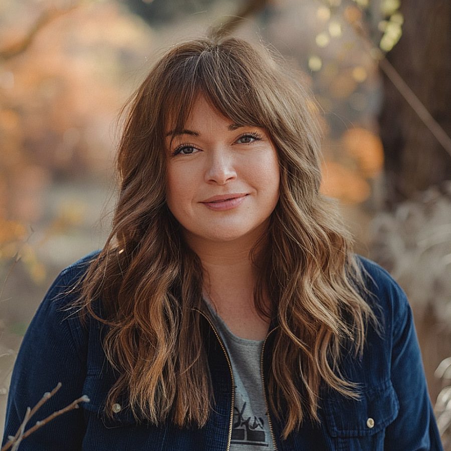 17 Must-Try Long Layered Haircuts for Round Faces in 2026