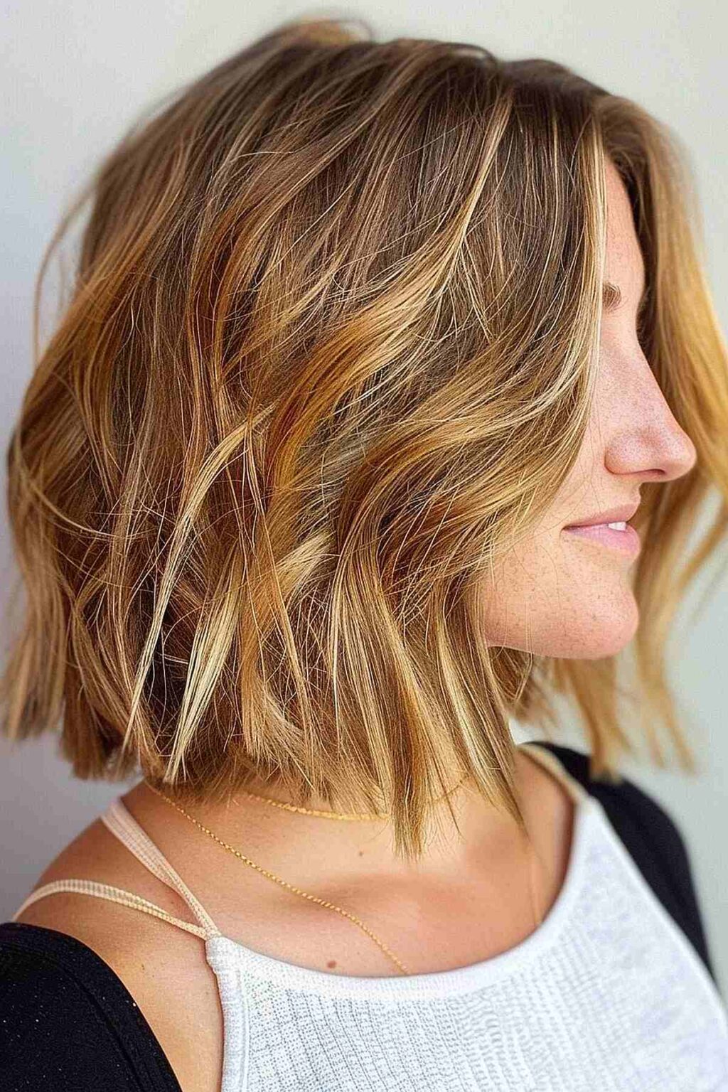 28 Coolest Long Choppy Bob Haircuts for That Beachy Lob Look