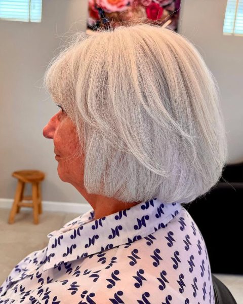 51 Gorgeous Short Bobs for Older Women with Style