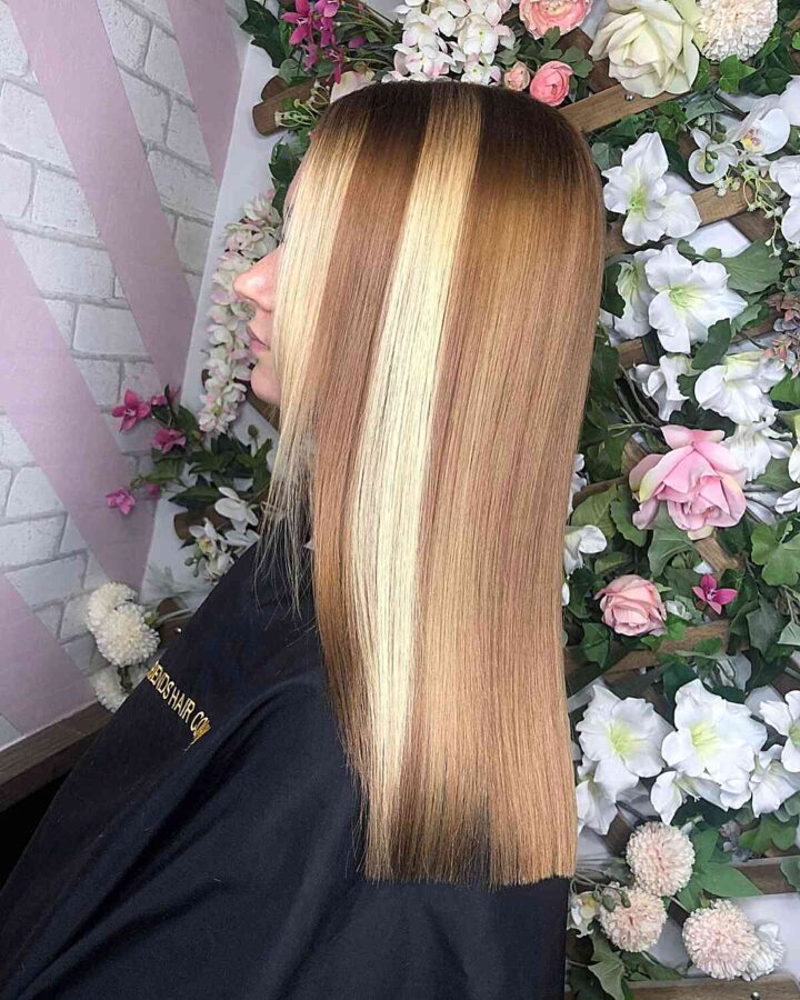 28 Skunk Stripe Hair Ideas to Try This Trend Yourself