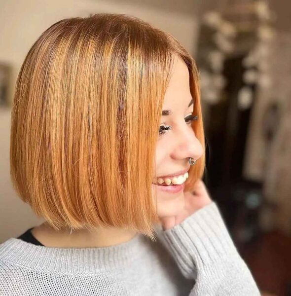 38 One-Length Bob Haircut Ideas for a Sleek Look