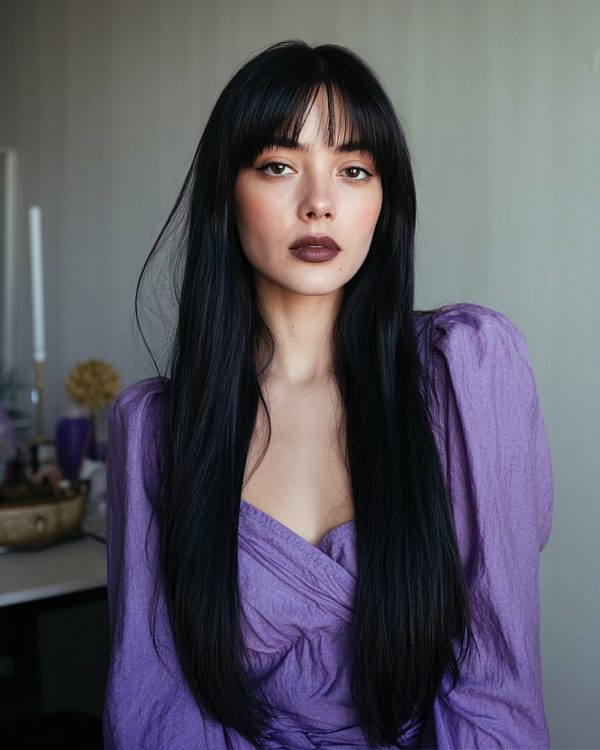 20+ Goth Haircuts for Long Hair That’ll Be Everywhere in 2026