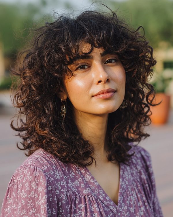51 Curly Shag Haircuts with Bangs Youll Regret Not Trying in 2026