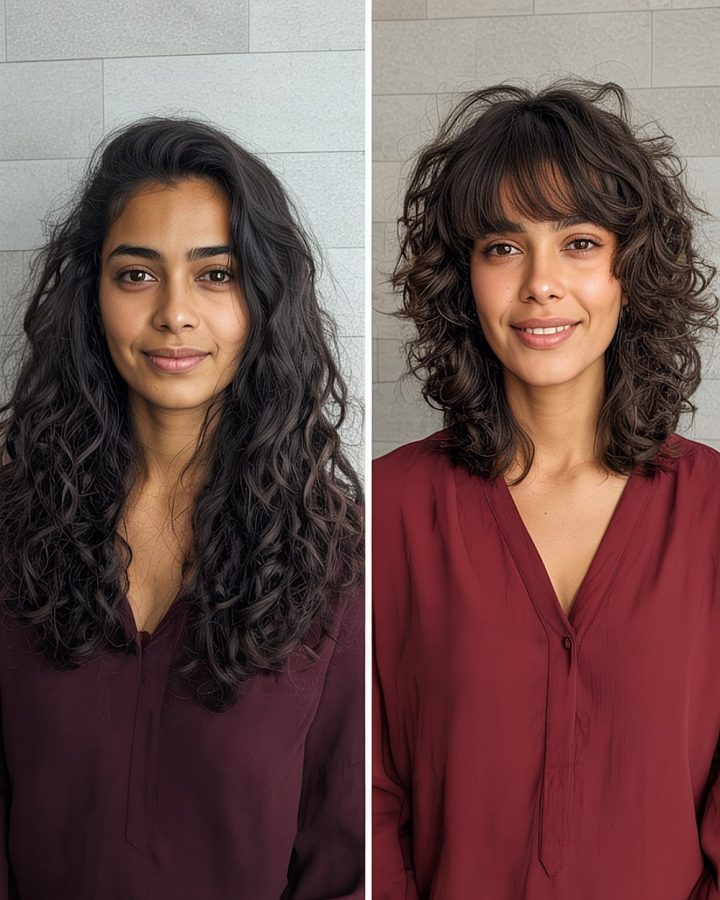 51 Curly Shag Haircuts with Bangs Youll Regret Not Trying in 2026