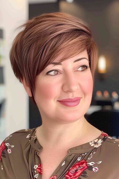32 Slimming Hairstyles for Women with Full Faces (for Plus-Sized Women)