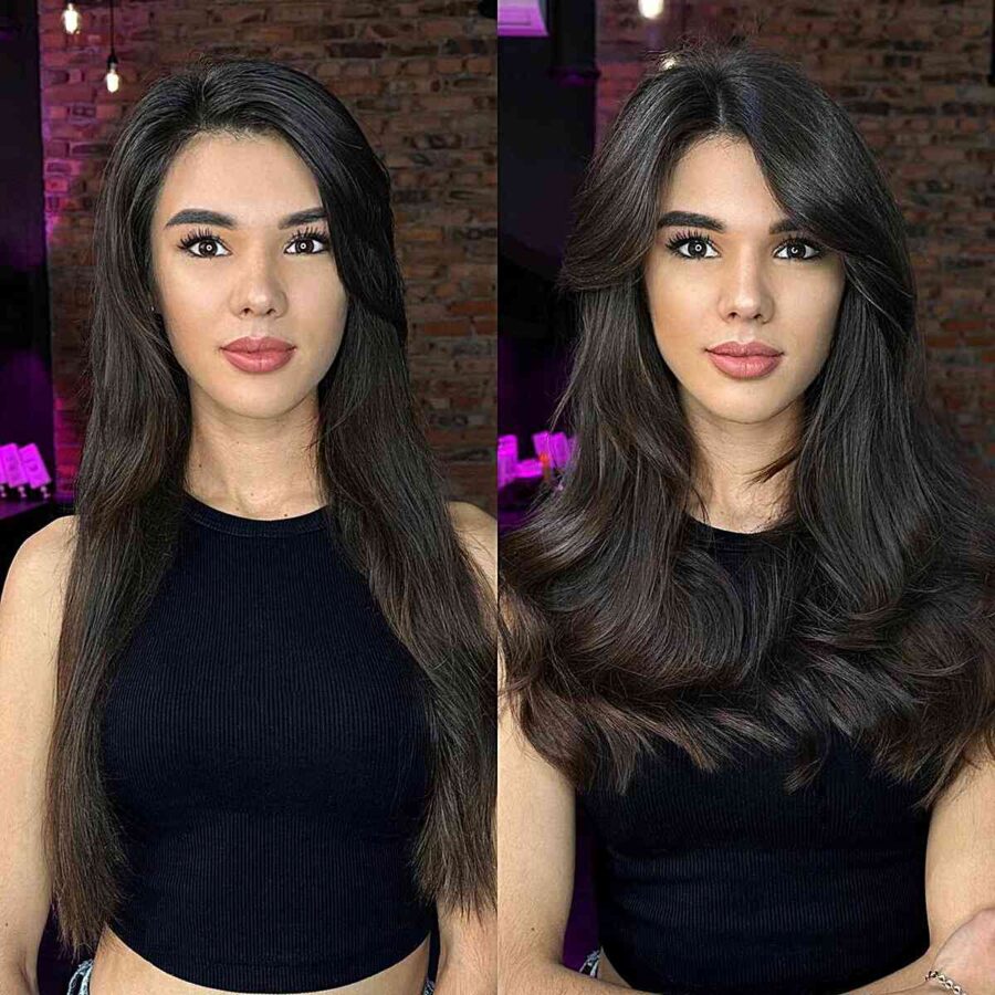 62 Straight Layered Hair Ideas for All Lengths and Textures