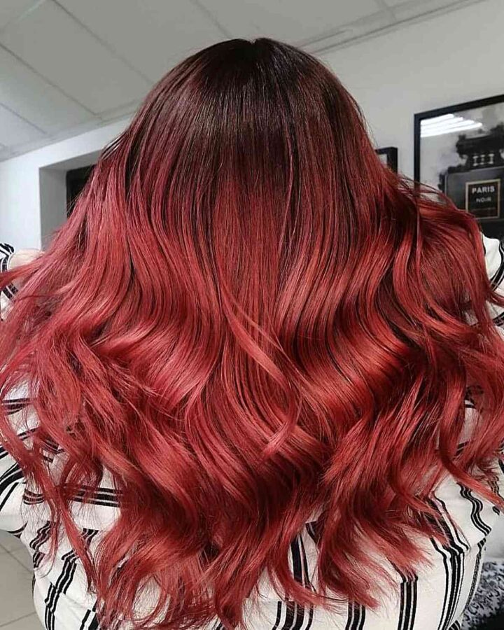 Red Balayage Hair Colors: 60 Hottest Examples for 2025