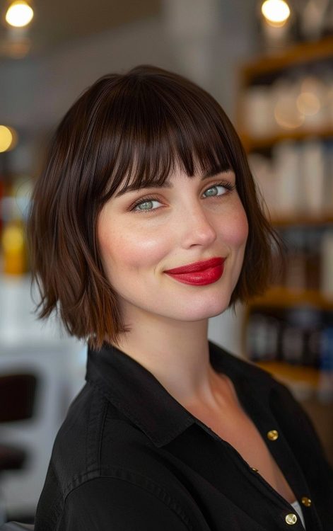 16 Amazing Examples of Short Dark Brown Hair in 2025