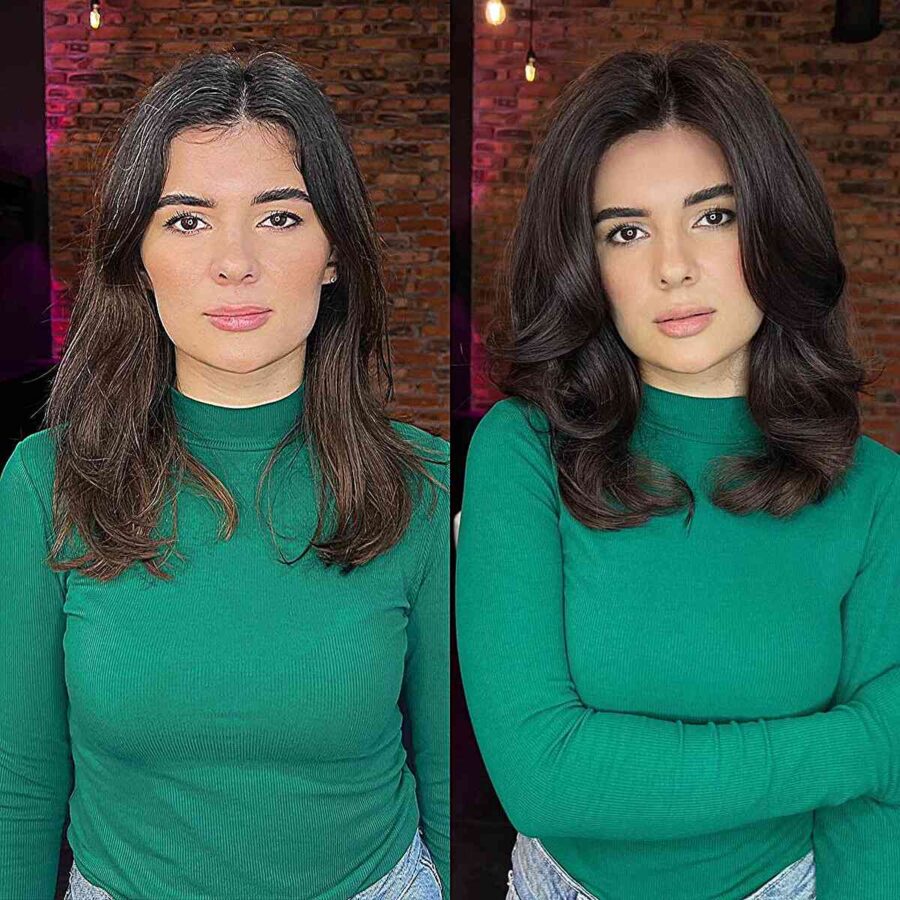 43 Stunning Face-Framing Layers For Ladies With Medium Hair