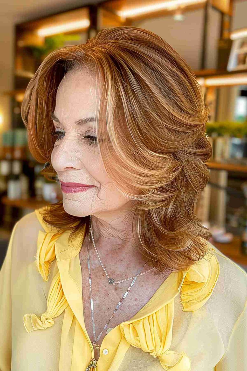 Top 16 Fall Hair Colors for Women Over 70 in 2025