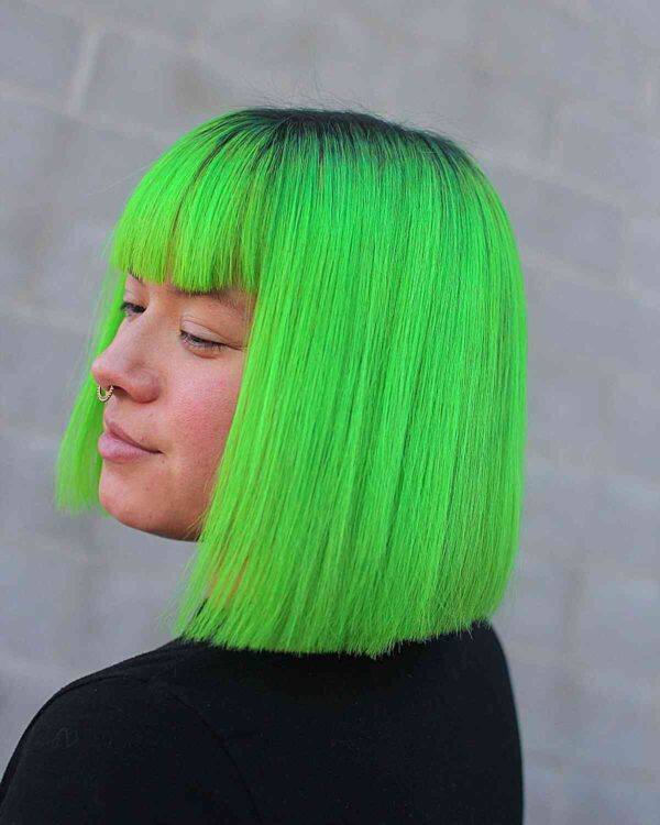 Light to Dark Green Hair Colors - 50 Ideas to See (Photos)